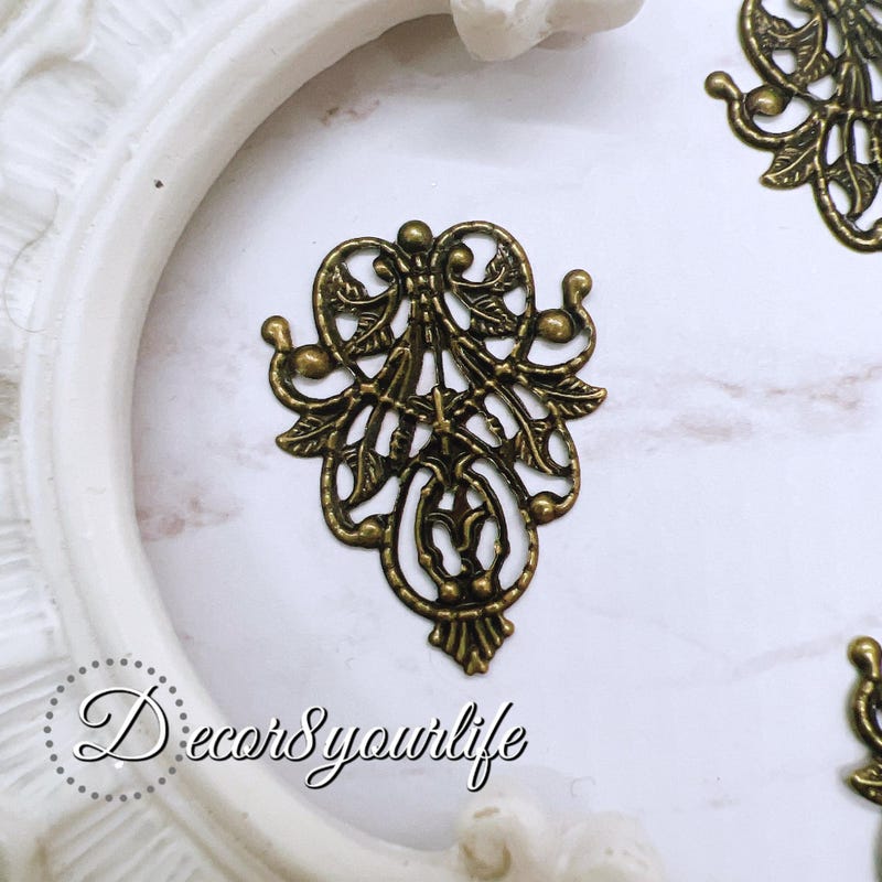 Metal Filigree Trim - Etsy