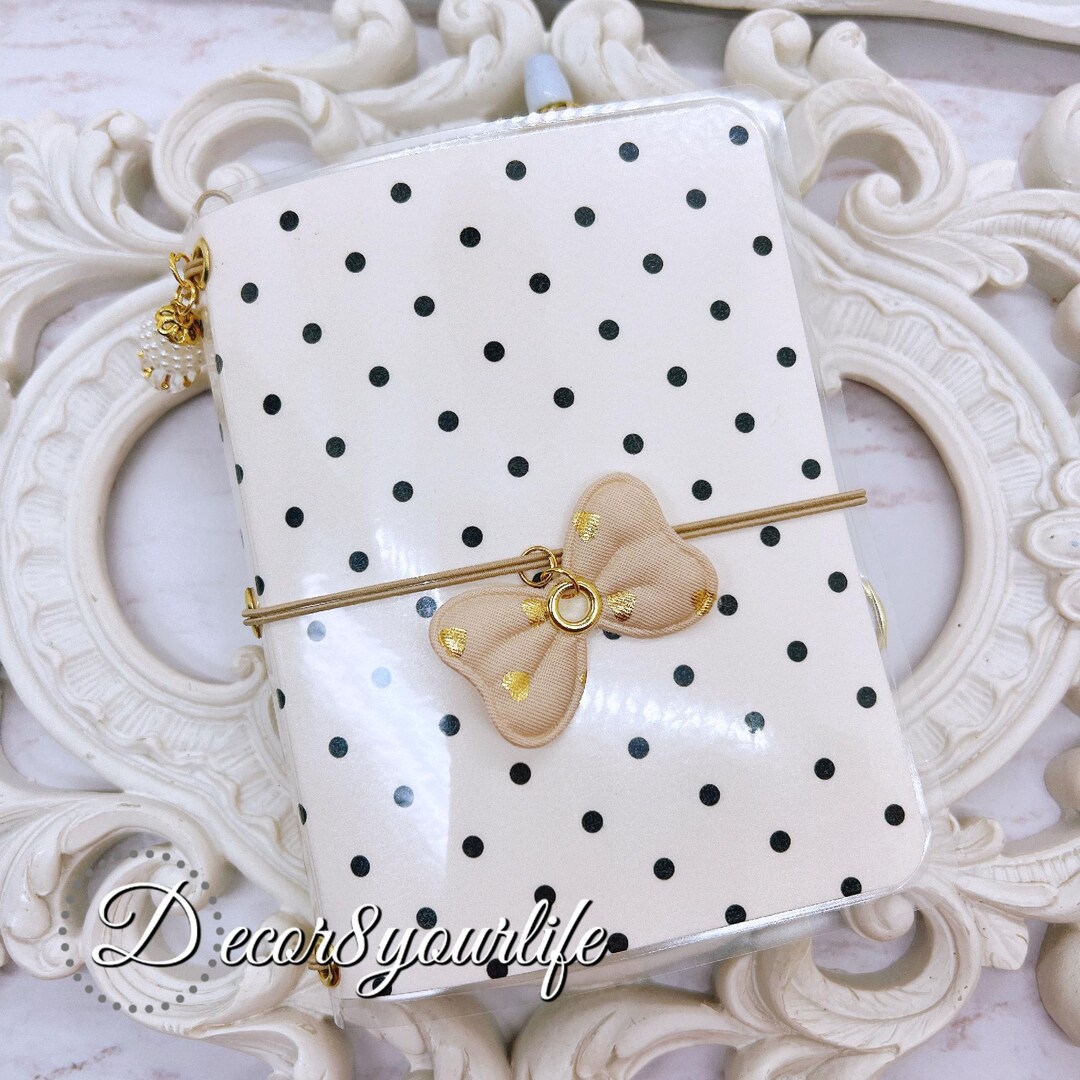 Holiday Theme Handmade Laminated Traveler's Notebook With Beaded Pen ...