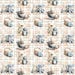 Cozy Christmas Scrapbook Paper: Winter Animals, Cottages (digital ...