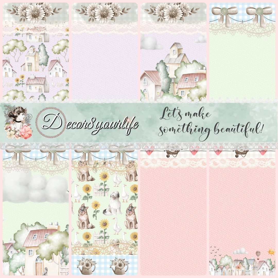 Digital Scrapbook Paper Scrapbook Paper 12x12 Scrapbook Paper Pack ...