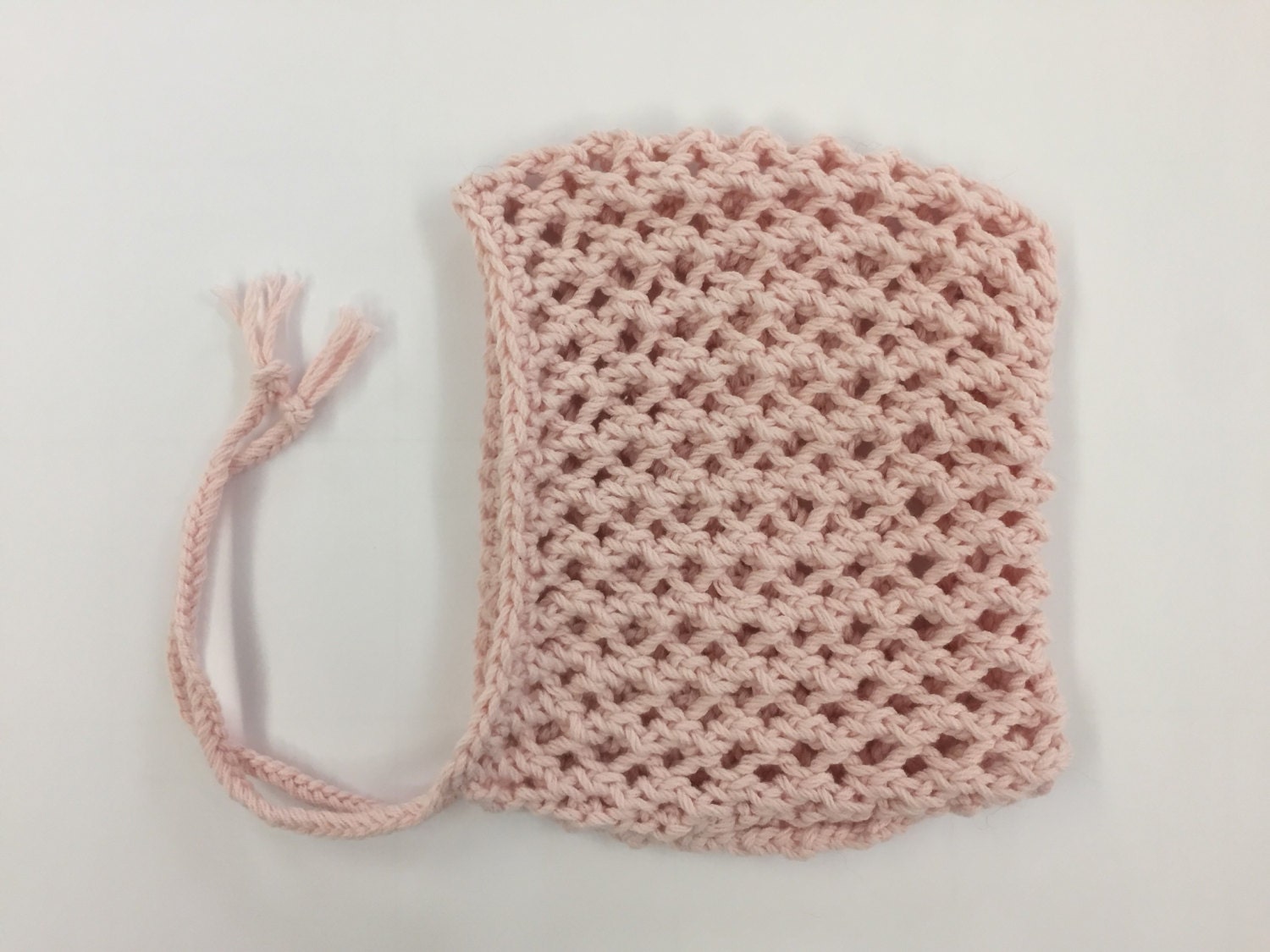 Knitting Pattern - Lacey Eyelet Baby Bonnet - Etsy