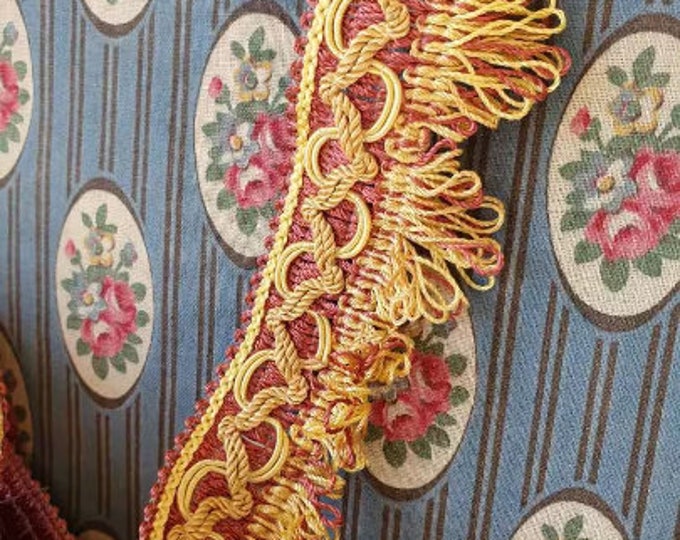 4.26 Mtrs of Antique French Napoleonic Style Passementerie Trim-rich ...