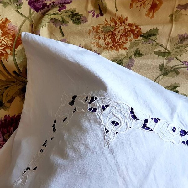 Monogram Pillow Sham - Etsy