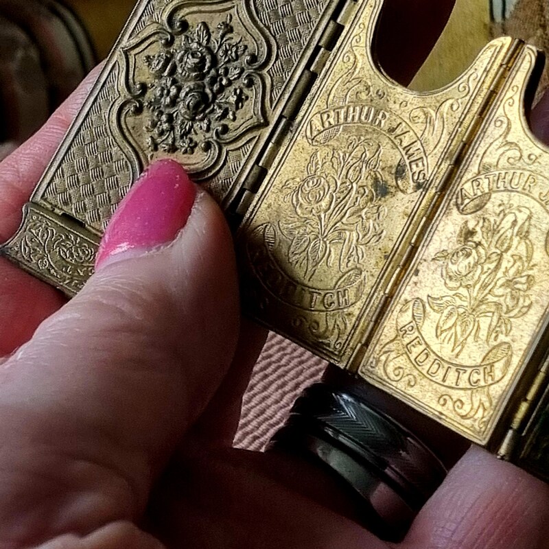 Antique Needle Box - Etsy