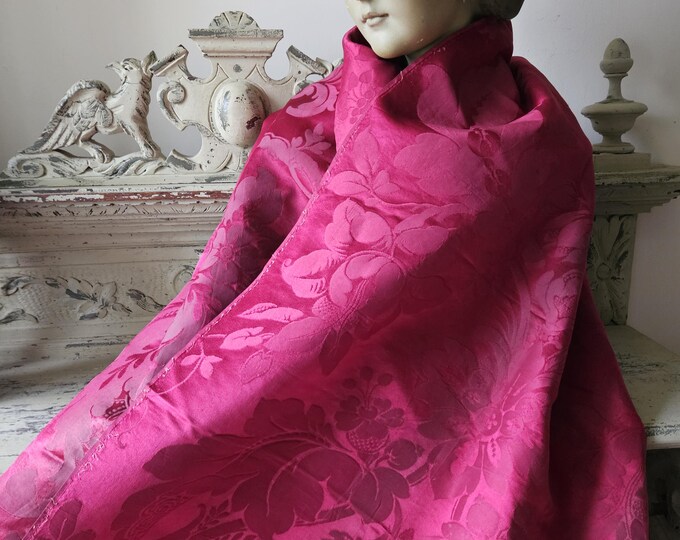 Stunningly Gorgeous Antique French Deep Raspberry Red Period Palette ...