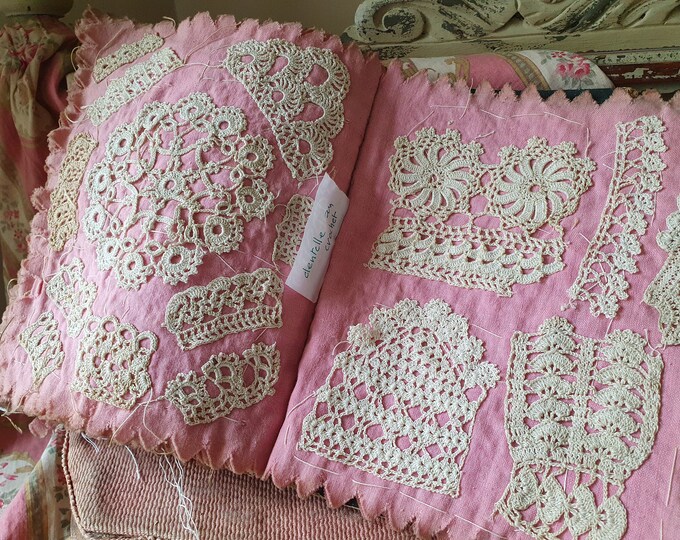 Very Rare Antique Lace Sampler Book-extraordinary Handcrafted Antique ...
