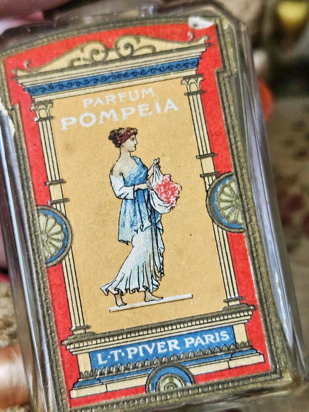 Rare Antique French L.T.PIVER Art-nouveau 1900's BACCARAT Empty Perfume ...