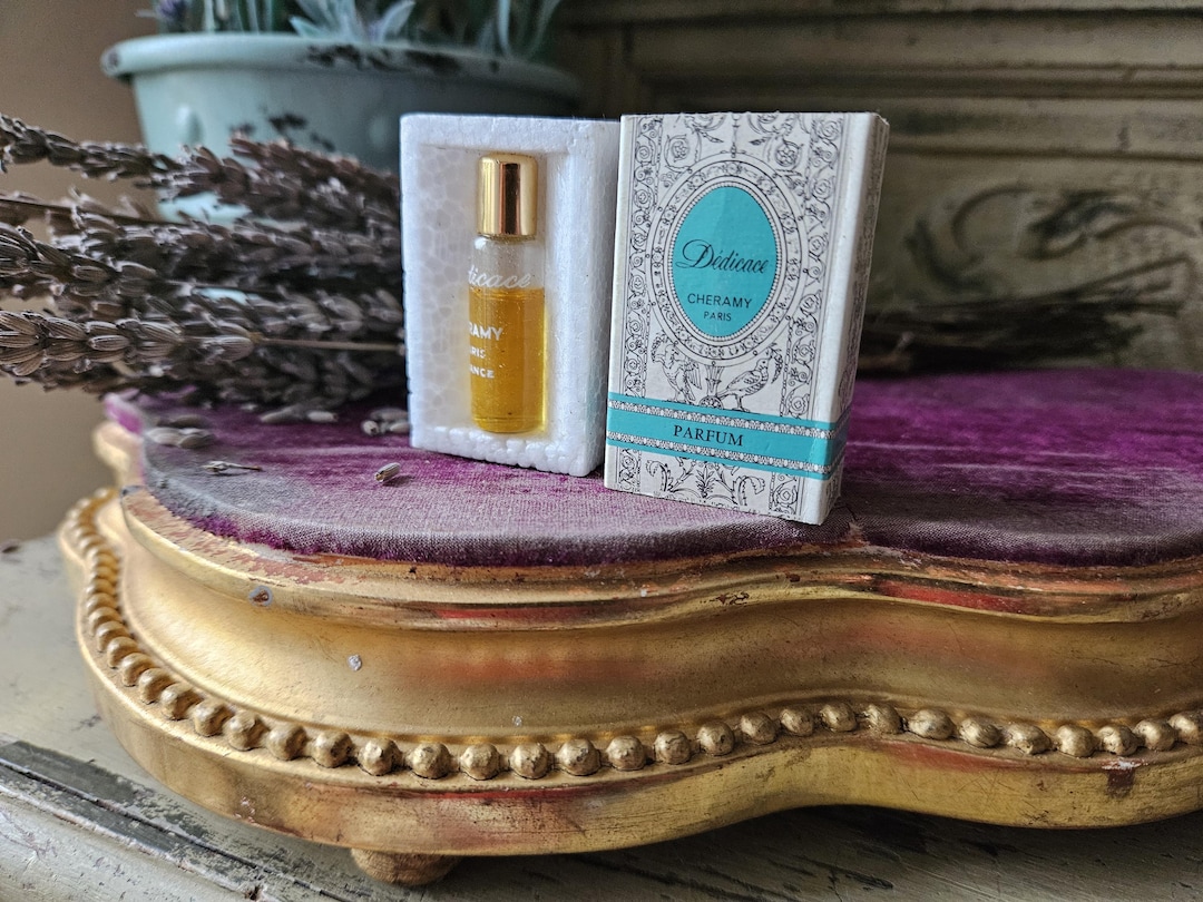Rare Miniature Antique French CHERAMY Collectable DÉDICACE Eau De ...