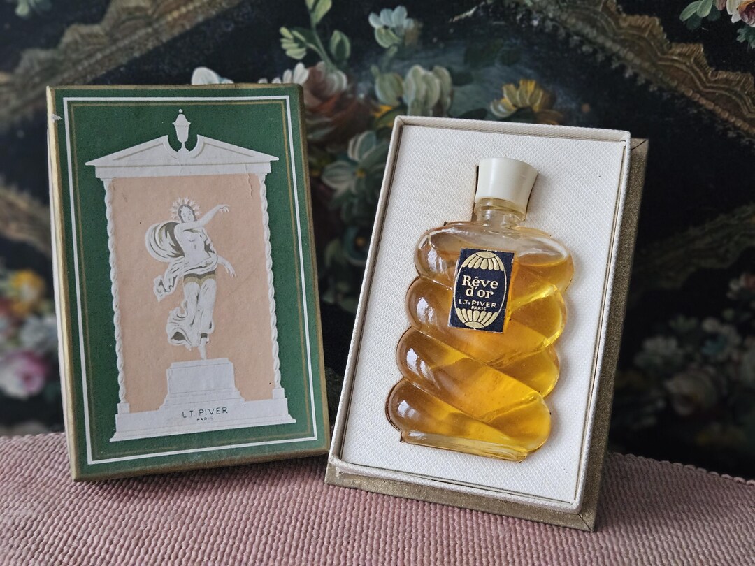 Very RARE Vintage French L.T.PIVER 1950's REVE D'or Full-contents Eau ...