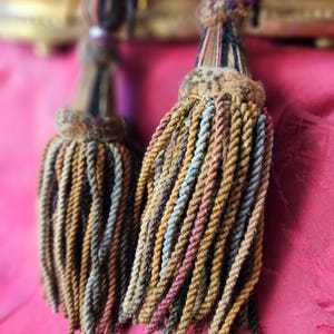 UNIQUE 19thc Antique French Timeworn Witches Bonnet Shaped Tapestry ...