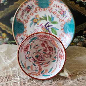 RARE Exquisite Antique French Jade Enamelled Minton Porcelain Cabinet ...