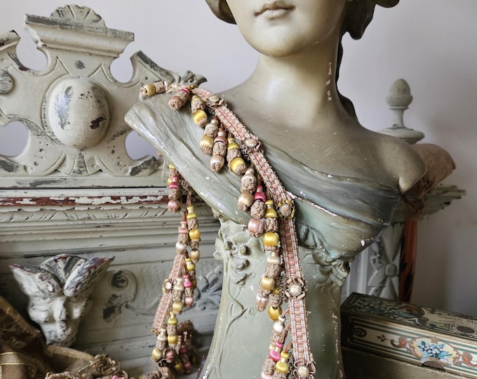 RESERVED Bea-stunning Rare Antique French Napoleon III Silk Covered ...