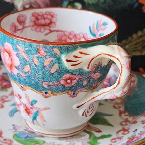 RARE Exquisite Antique French Jade Enamelled Minton Porcelain Cabinet ...