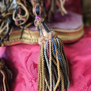 UNIQUE 19thc Antique French Timeworn Witches Bonnet Shaped Tapestry ...