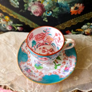 RARE Exquisite Antique French Jade Enamelled Minton Porcelain Cabinet ...