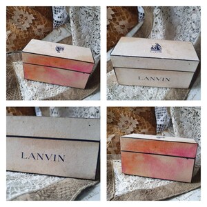 RARE Antique French LANVIN Miniature Boxed Trio-rumeur,my Sin & Arpege ...