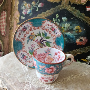 RARE Exquisite Antique French Jade Enamelled Minton Porcelain Cabinet ...