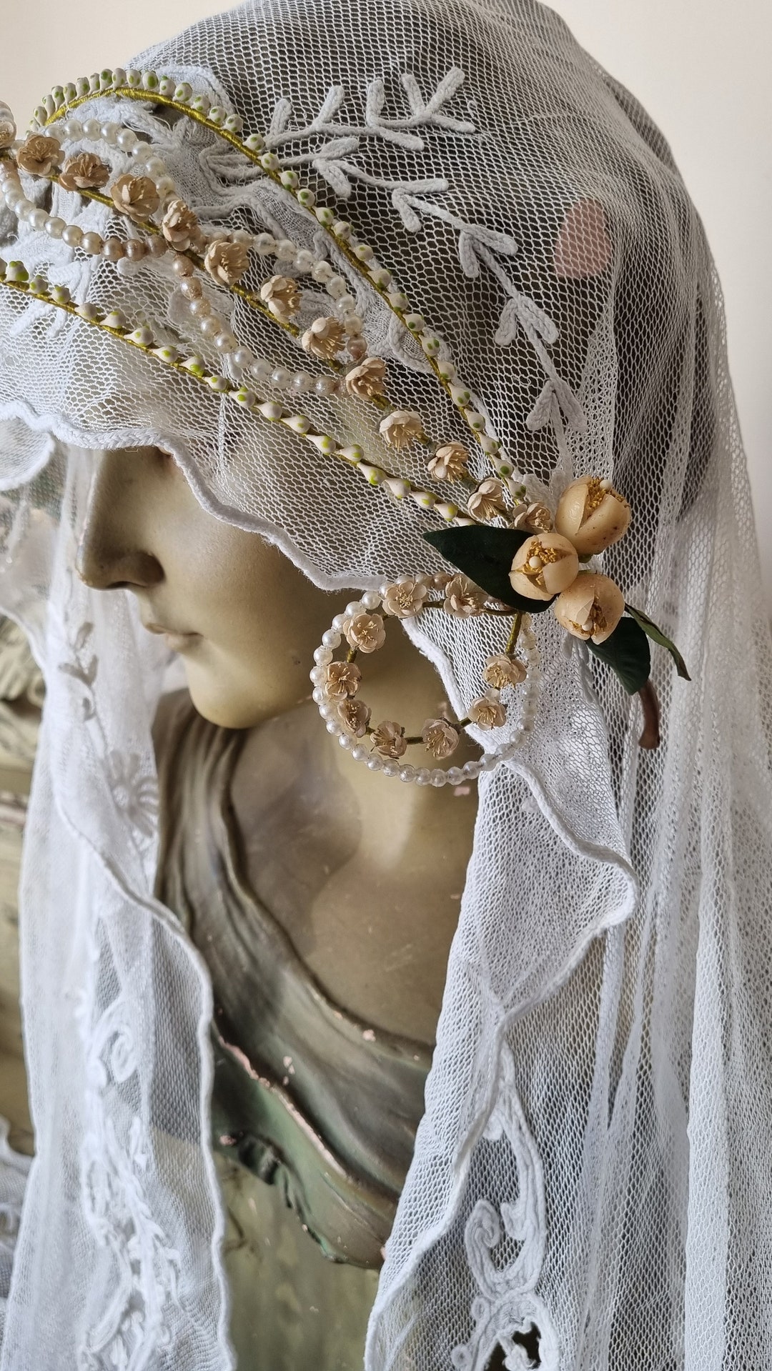 Stunning Antique French Parures De Mariées-marriage Bridal Adornments ...