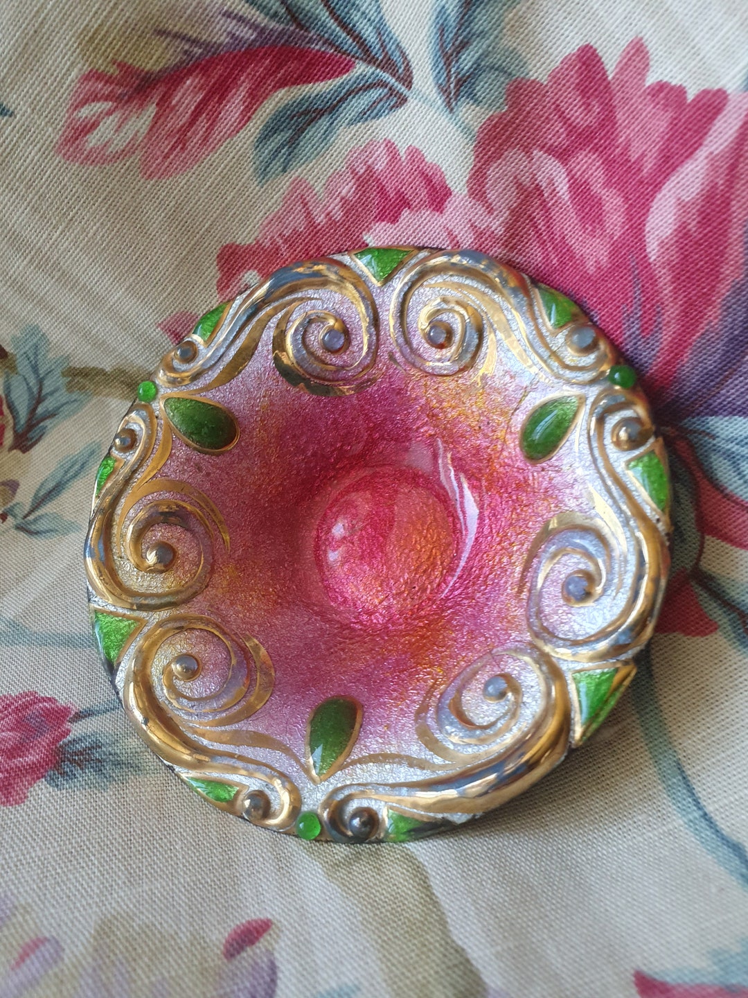 RARE Striking Unique Antique French Limoges (in Style of Camille Fauré ...