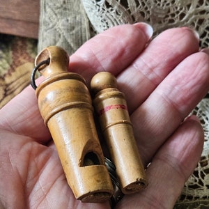 Enchanting Rare Pair of 19thc Antique French Bamboo Whistles-fully ...