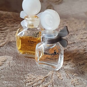 RARE Vintage French Parfums Grès Paris Collectable Miniature Perfume ...