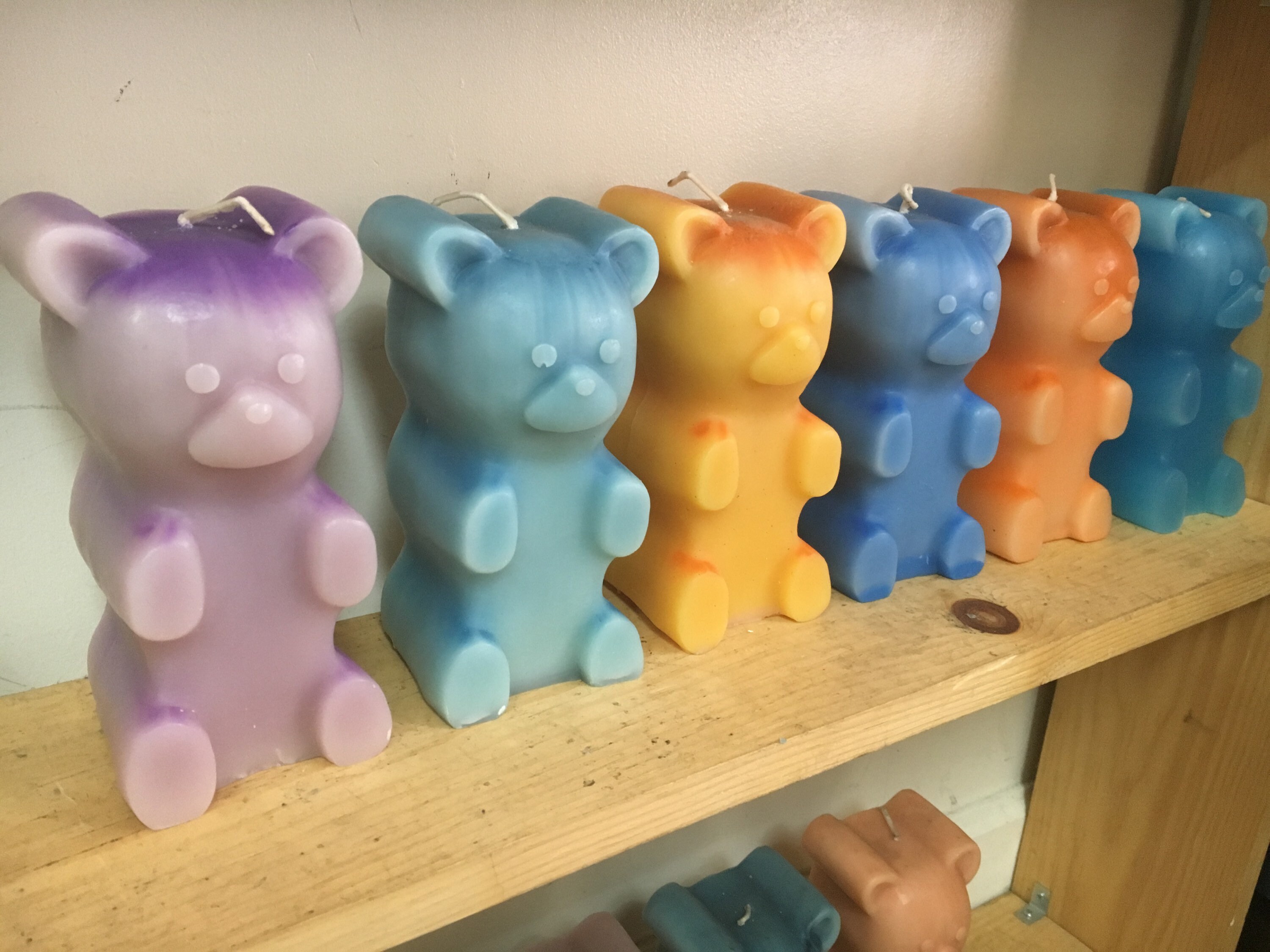 Gummy Bear Candles/candle/figure/sculpture/candle | Etsy