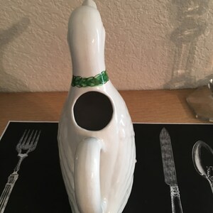 Vintage Mancer Italy Mid Century Ceramic Duck Pitcher - Etsy