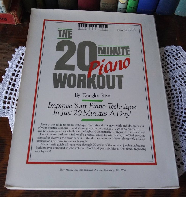 The 20 Minute Piano Workout Guide Book to Improve Keyboard | Etsy