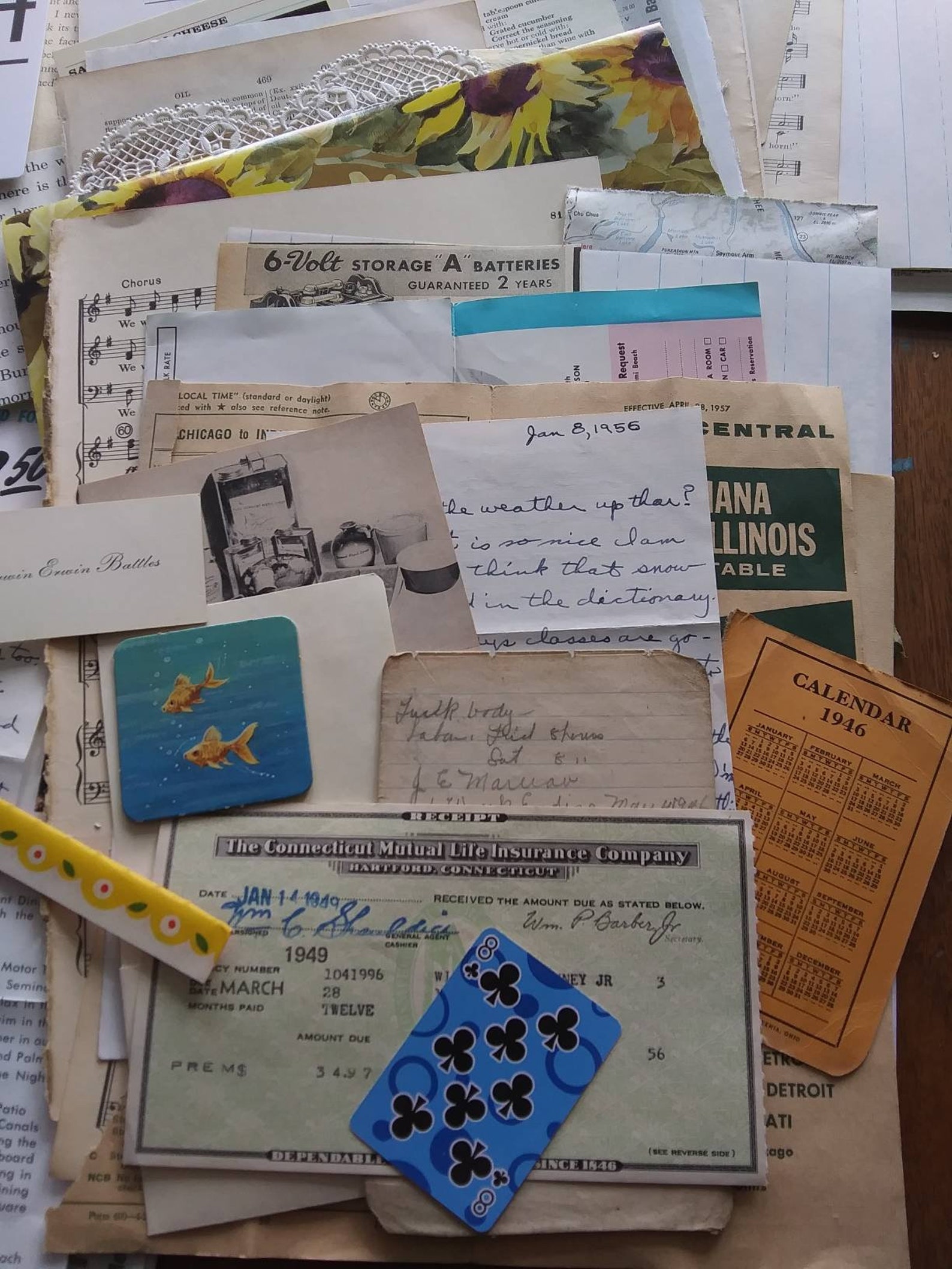 50 Pieces of Vintage Paper Ephemera Pack Postcards Envelopes - Etsy