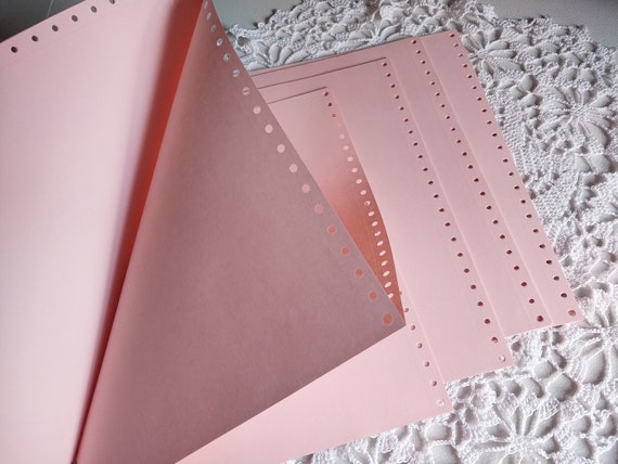 Pink Computer Printer