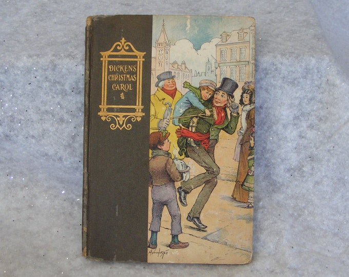 1907 A Christmas Carol by Charles Dickens, Illustrated by Hugo Von ...