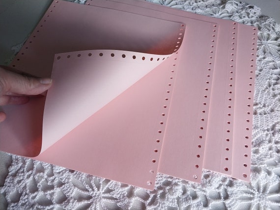 Pink Computer Printer