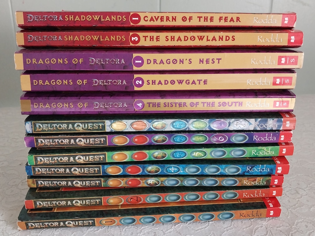 12 Vintage Emily Rodda Books, Dragons of Deltora, Deltora Quest Series ...