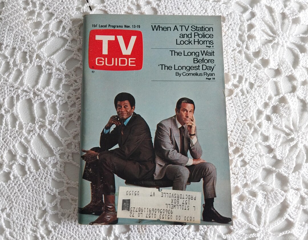 Vintage November 13, 1971 TV Guide, the Partners, Don Adams, Rupert ...