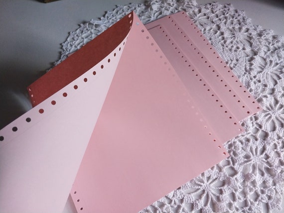 Pink Computer Printer