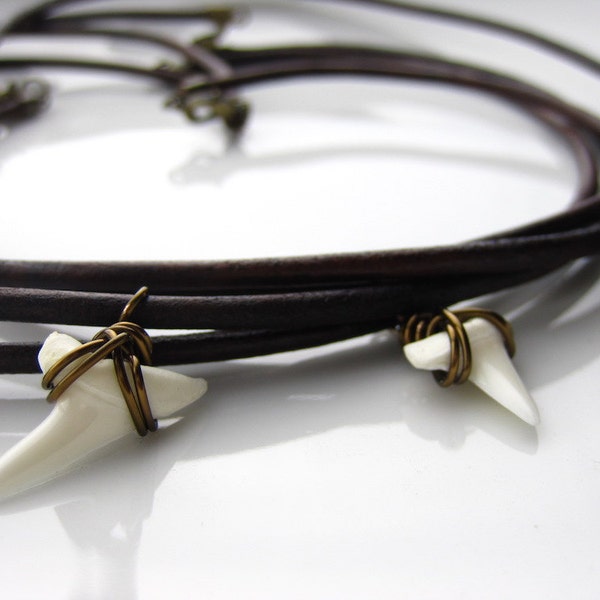 Shark Tooth Choker - Etsy