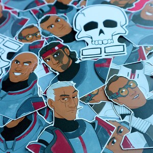 THE BAD BATCH Vinyl Stickers - Etsy