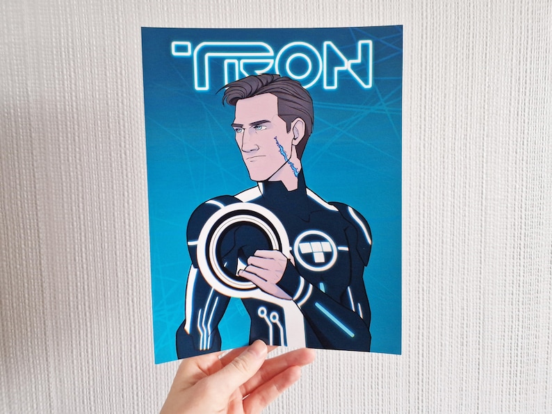 TRON Uprising Art Print - Etsy