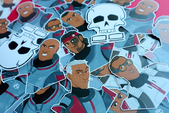 THE BAD BATCH Vinyl Stickers - Etsy