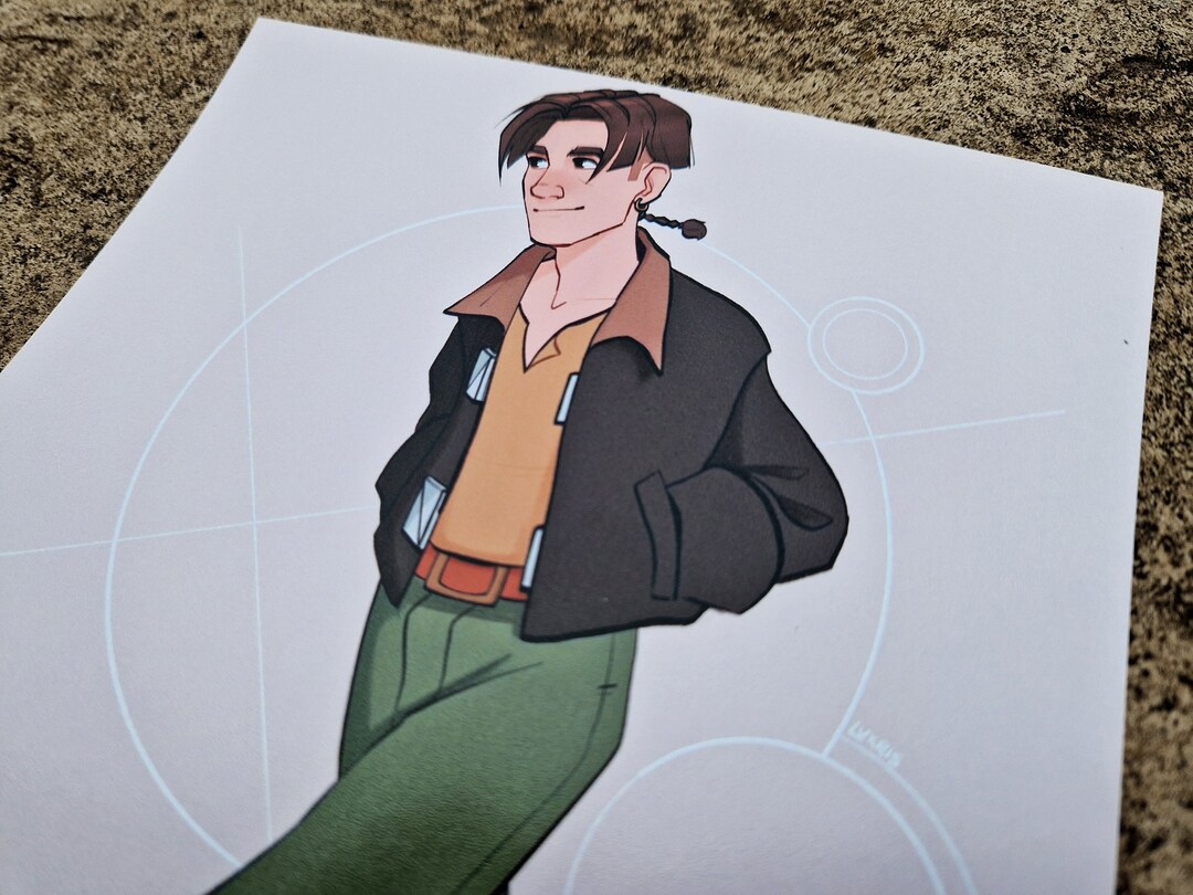 Treasure Planet Jim Hawkins 8x6 Art Print - Etsy
