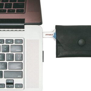 IPPINKA MKC Slim Wallet and Key Holder | All-in-one Leather Organizer ...