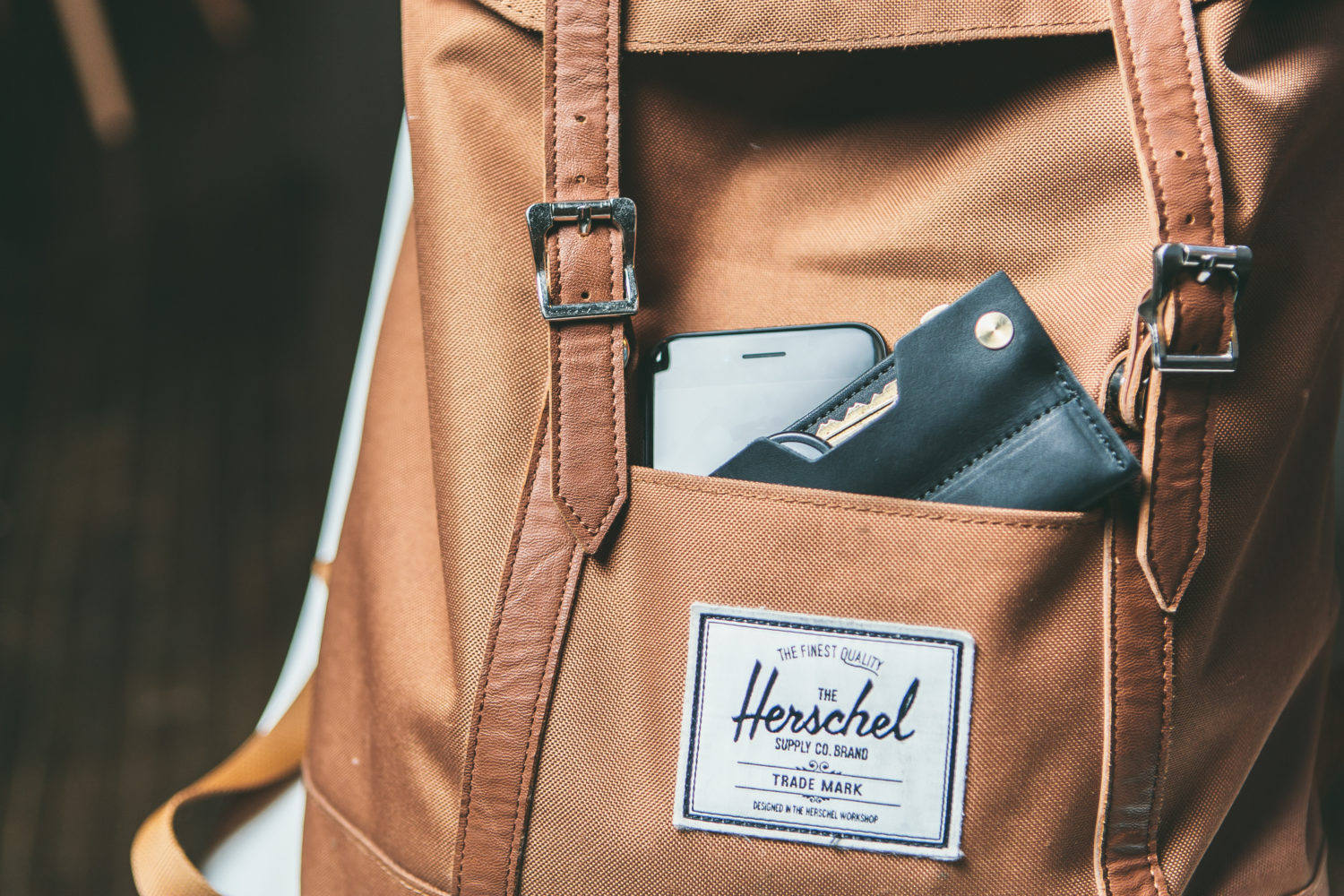 IPPINKA MKC Slim Wallet and Key Holder All-in-one Leather Organizer for ...