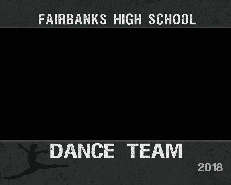 Classic DANCE Sport Memory Mate - 8x10 Trio Template Set - Etsy