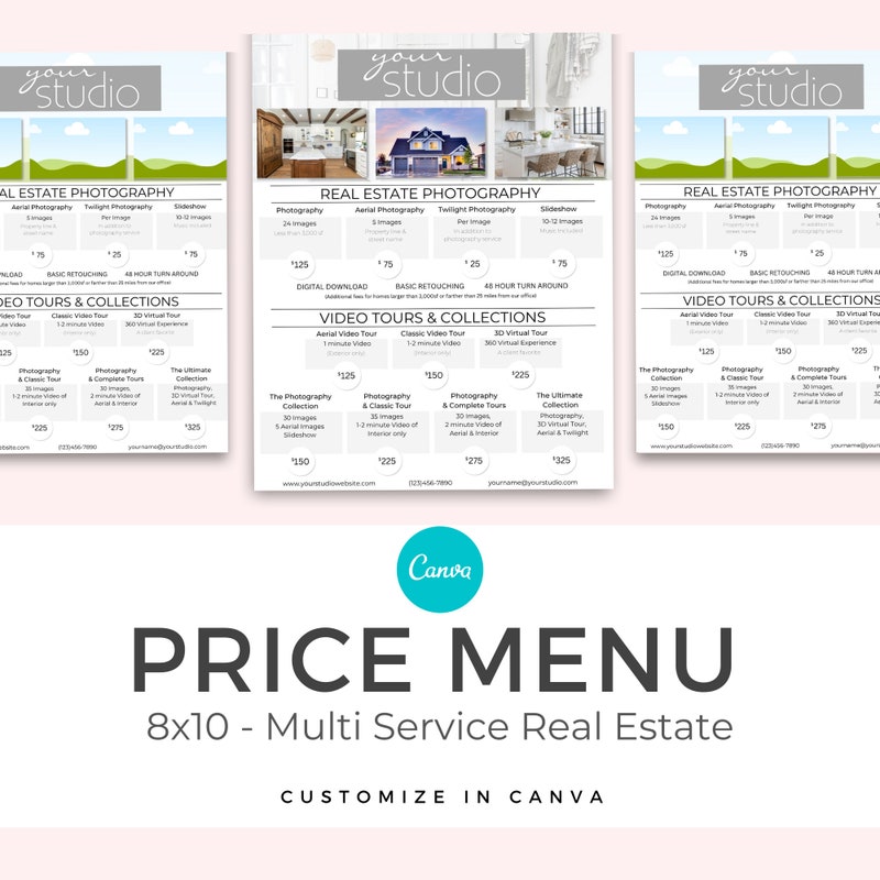 Real Menus - Etsy