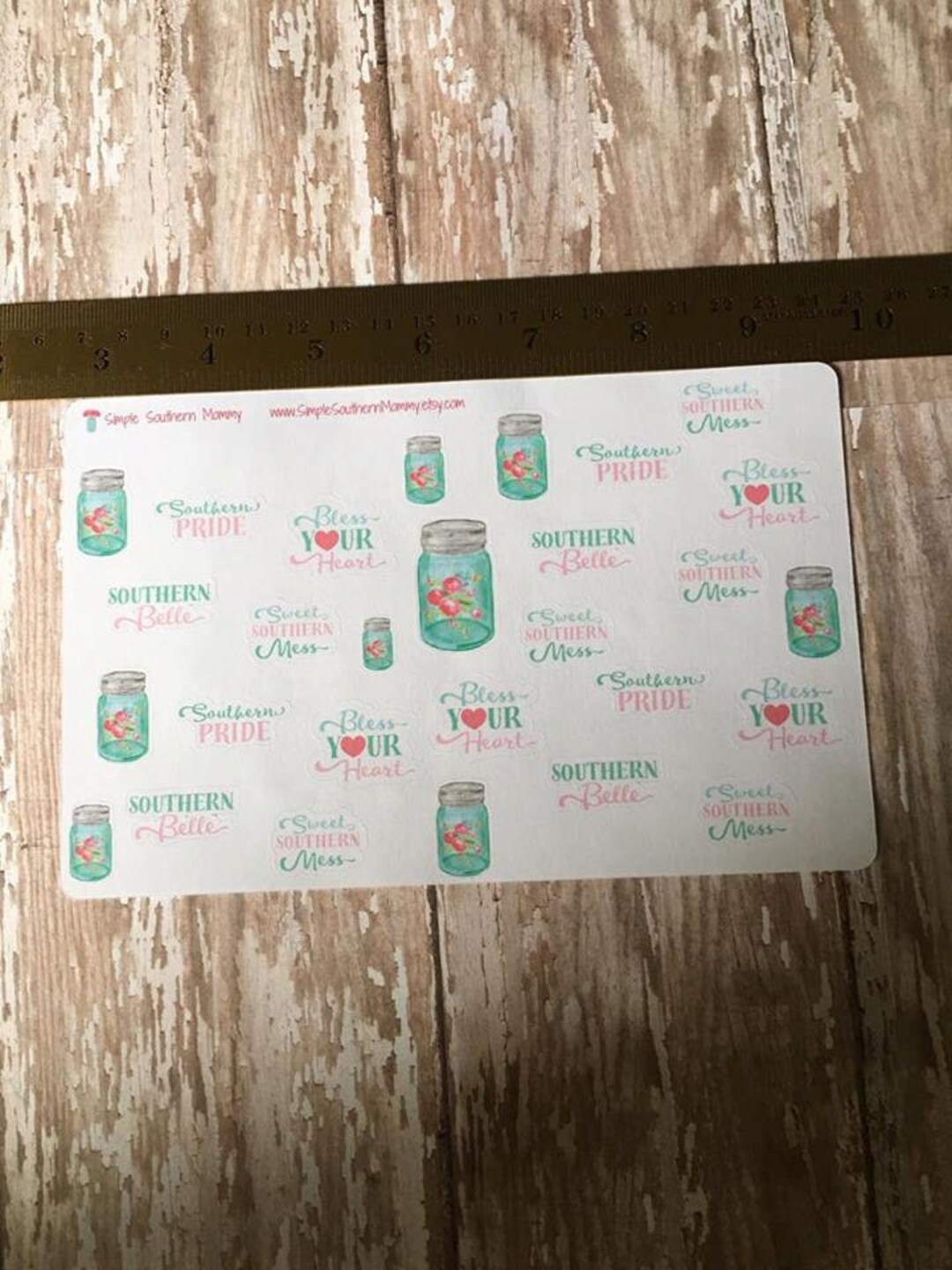 Sweet Southern Sass Stickers Southern Stickers Stickers Country Chic ...