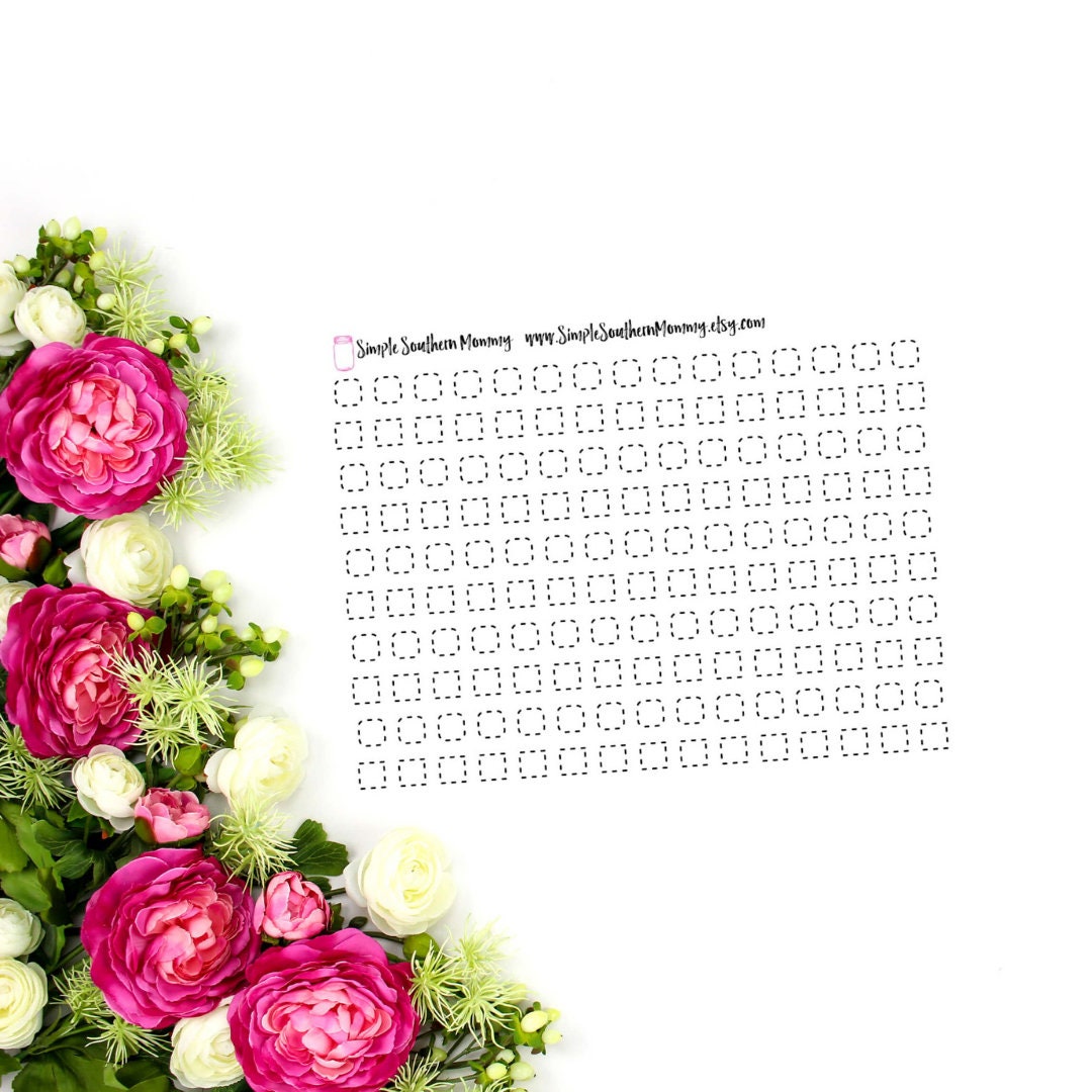 Small Check Box Stickers Text Stickers Script Stickers Neutral Stickers ...