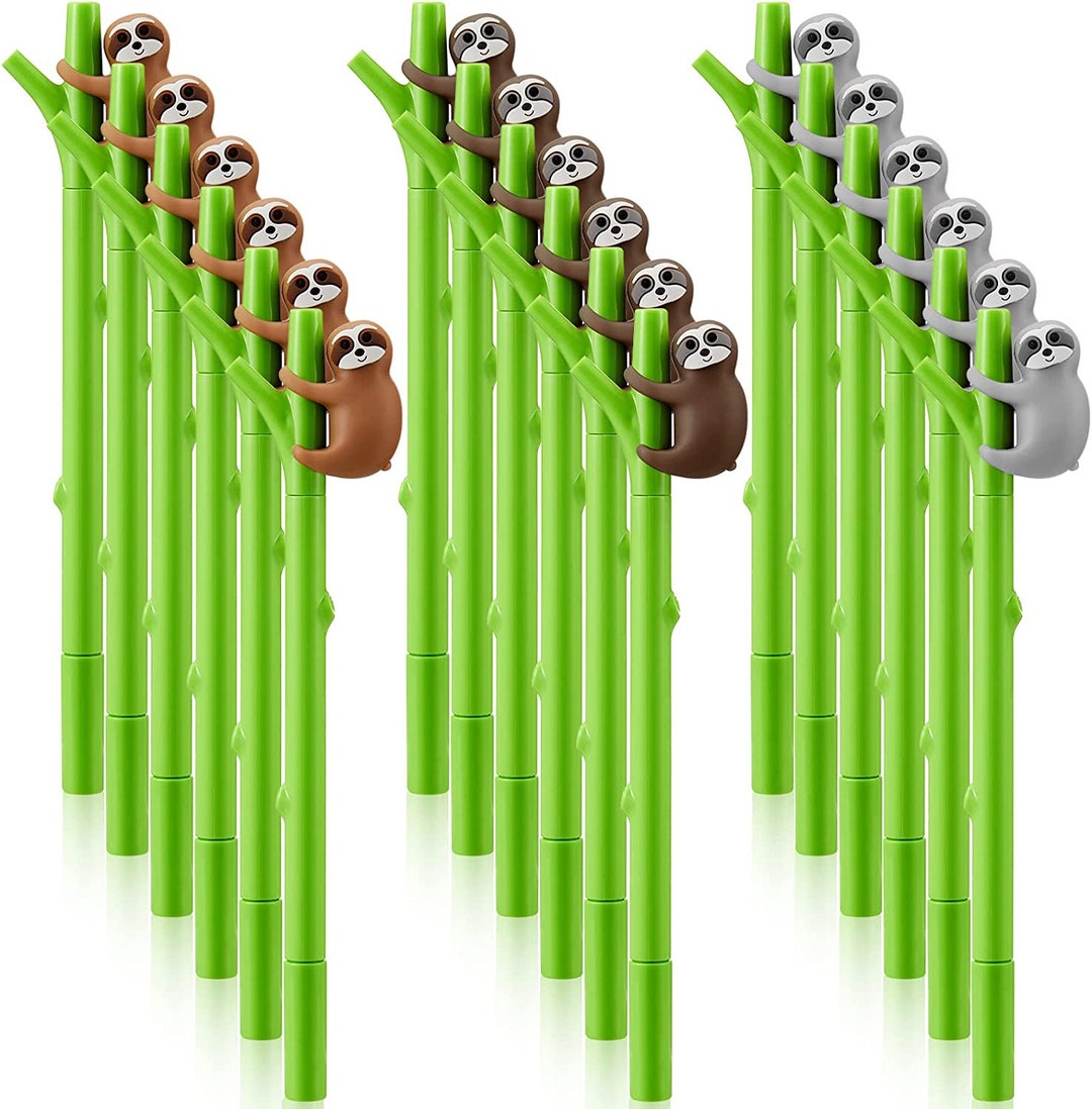 Fine Point Sloth Pen Cute Pen Fine Point Pen Gel Pen - Etsy