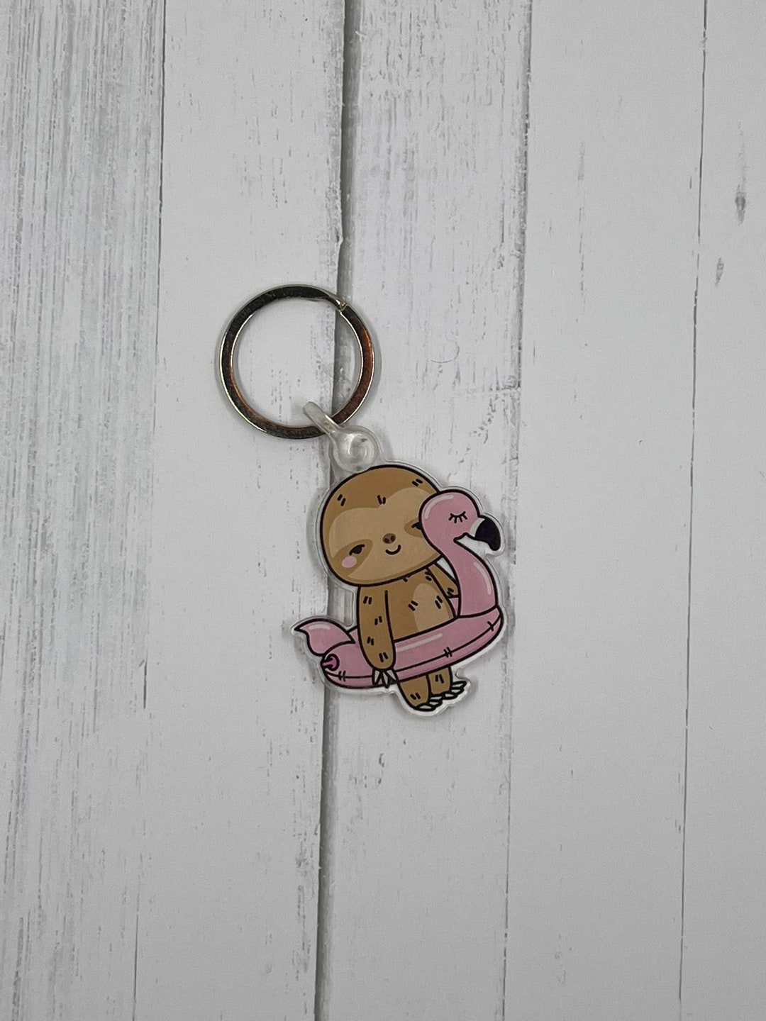 Mason Jar Floats the Pool Key Chain - Etsy