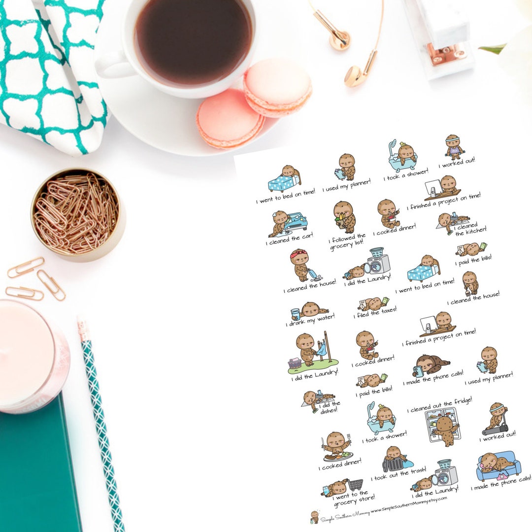 Mason Adulting Stickers Character Stickers Adulting Stickers Mascot ...