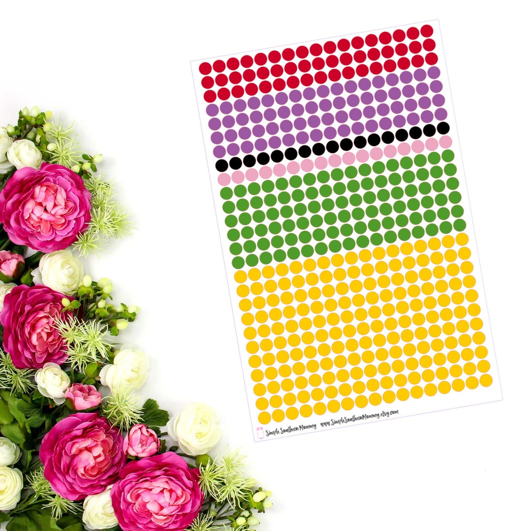 Liturgical Year Color Coding Stickers Catholic Planner Stickers ...